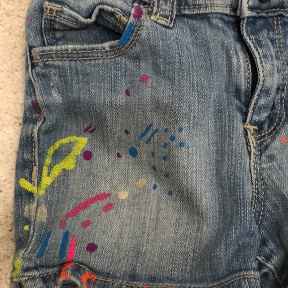 GAP | Bottoms | Paint Splatter Shorts | Poshmark